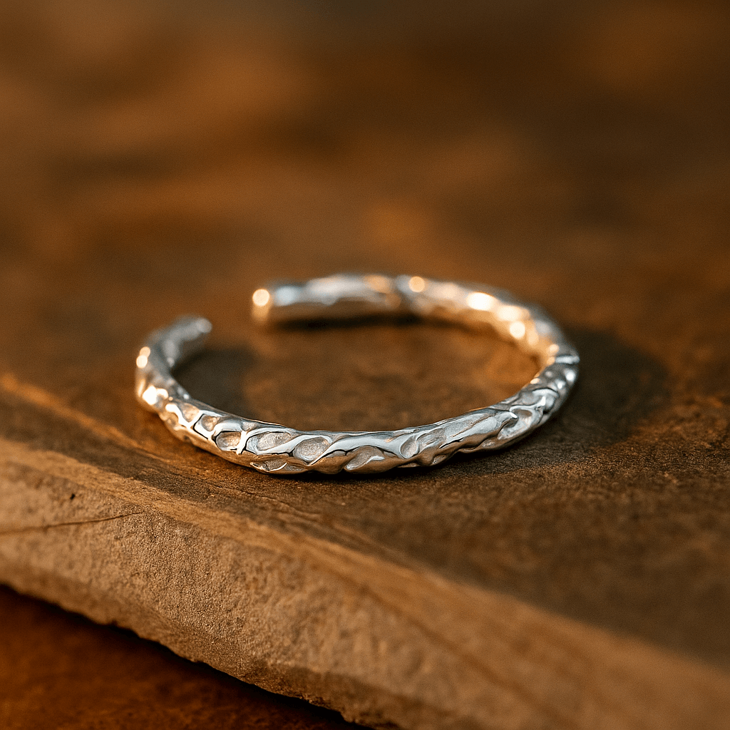 Adjustable Scar Ring | Symbol of Strength & Healing – Willow & Ember